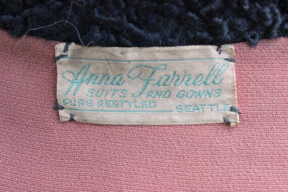 Beautiful Anna Farrell Black Persian Lamb Bolero Jack… - Gem