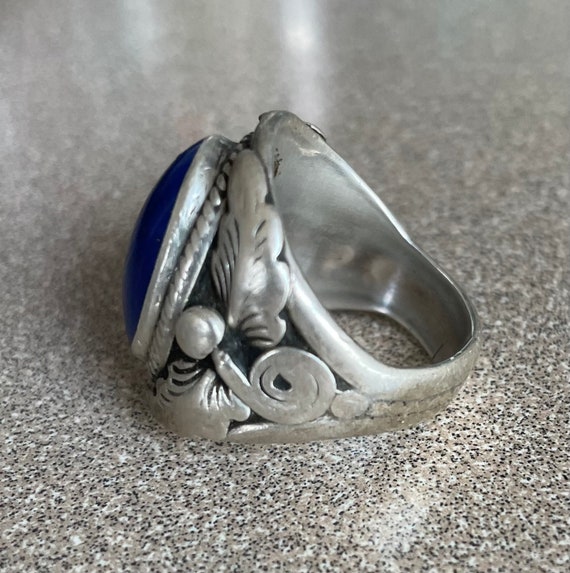 Native American Artist Signed Vintage Sterling Silver… - Gem