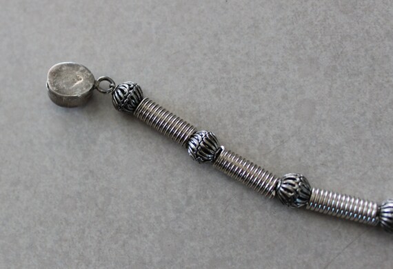 Vintage Heavy Artist Designed Sterling Silver Amethys… - Gem