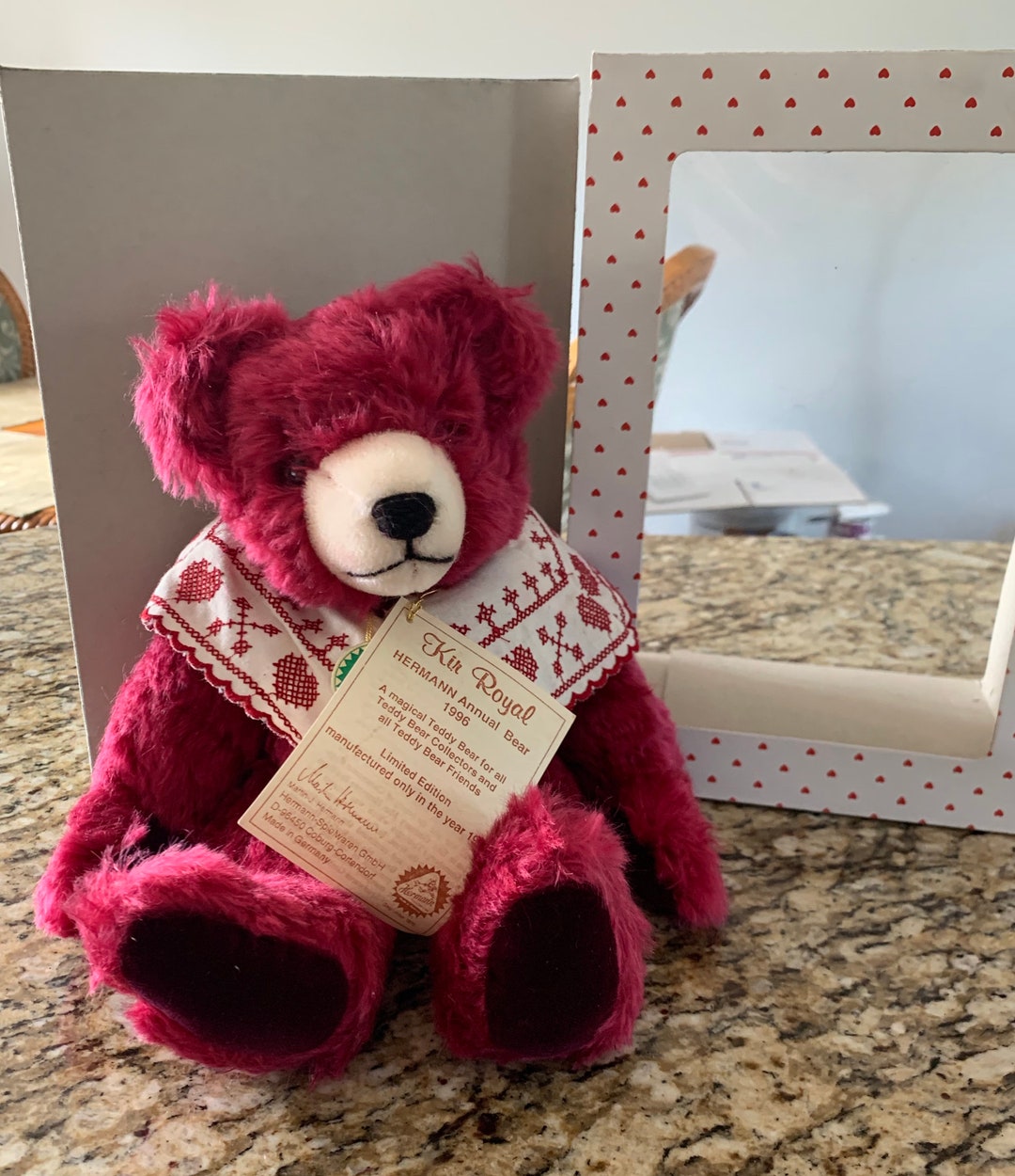 RARE MIB 12 QVC Hermann German Mohair 1996 Annual Teddy - Etsy