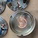 Vintage Chrome Half Moon Car Hubcaps Set of 4 - Etsy