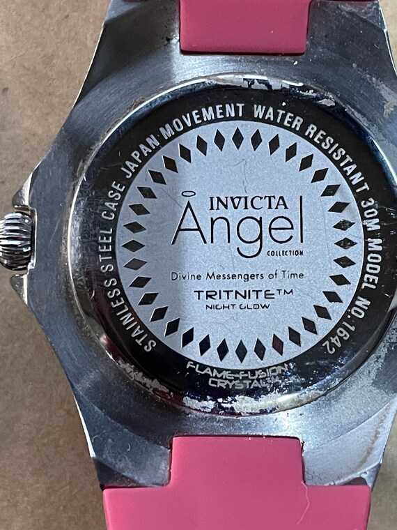 Vintage Ladies Invicta Angel Watch with Crystals - Gem