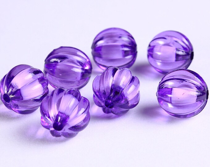 12mm Orange Melon Bead Miracle Beads Resin Beads Round Beads 1120 - Etsy