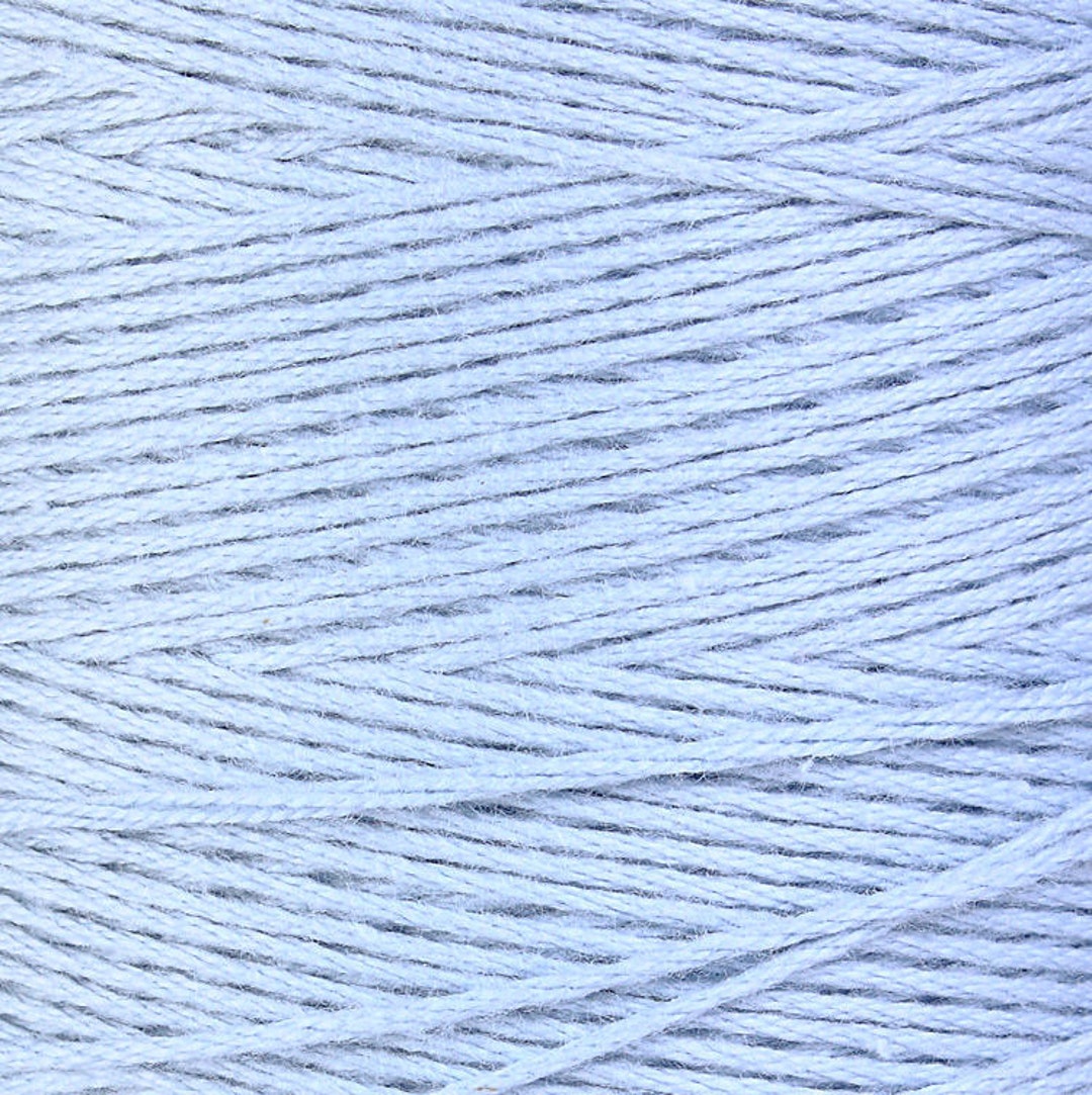 1mm Pastel Blue Cotton Cord Twisted Cotton Cord Macrame Cord Cotton ...