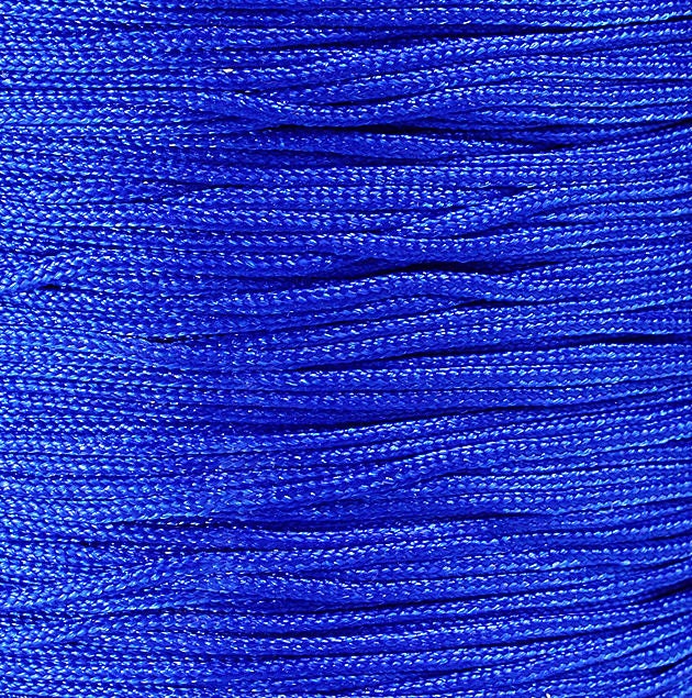 1mm Blue nylon cord twisted thread 924 | Etsy