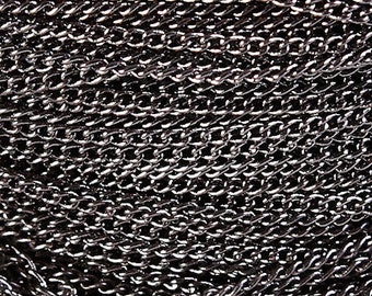 Gunmetal Chain - Etsy