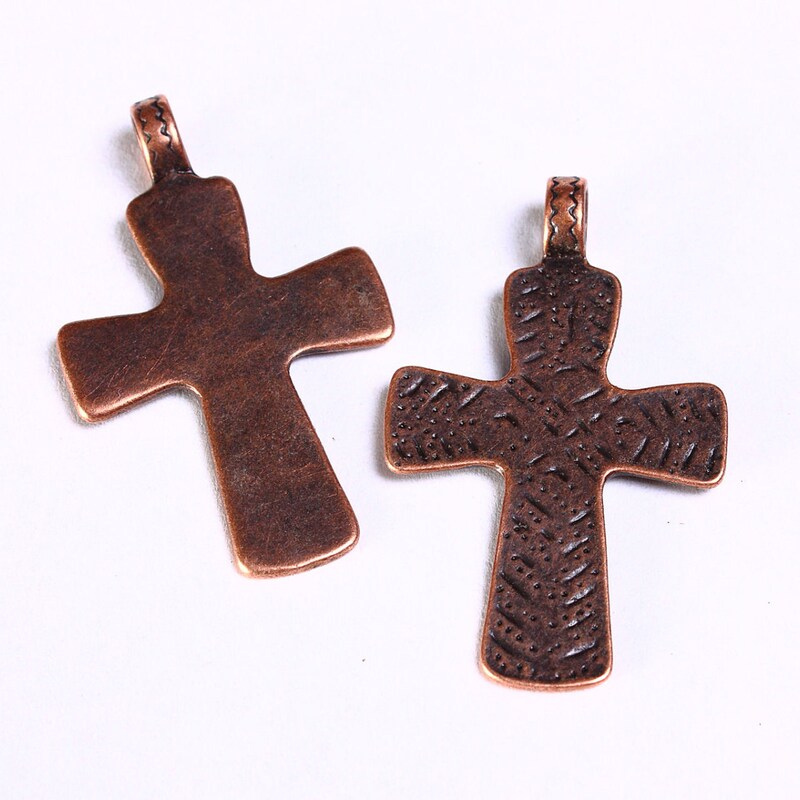 Copper Cross - Etsy