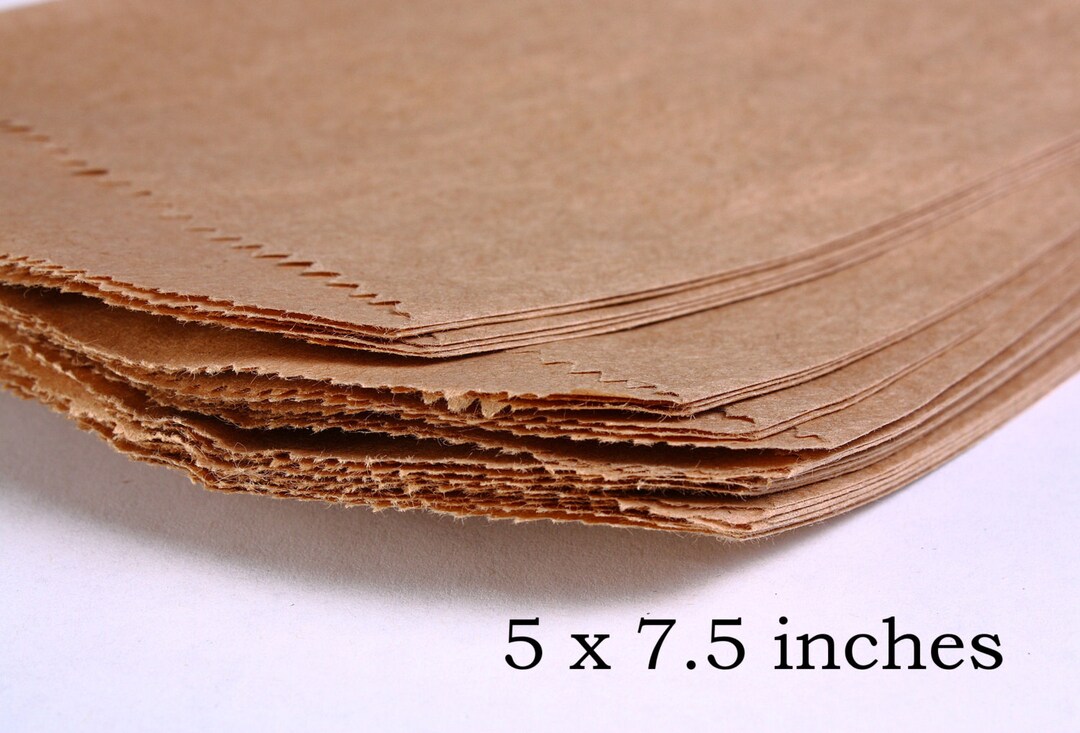Kraft Paper Bags 5 X 7.5 Inches - Paper Bag Merchandise (1408) - Etsy