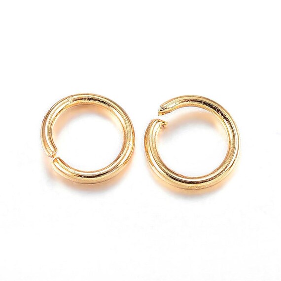 3mm Stainless Steel Jumprings 3mm Gold Color Jump Rings | Etsy