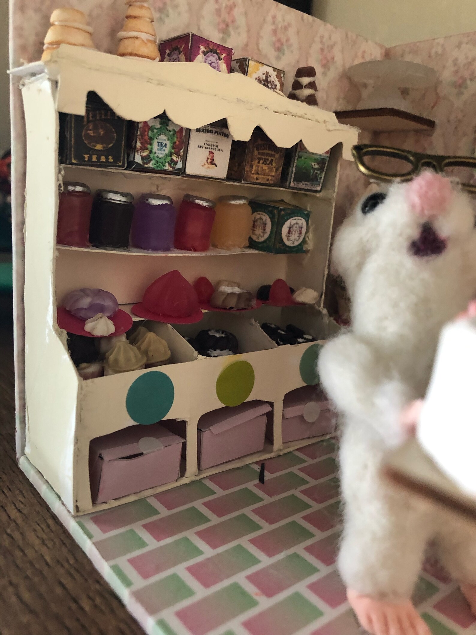 Miniature Mouse Diorama Bakery Scene - Etsy