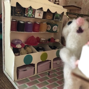 Miniature Mouse Diorama Bakery Scene - Etsy