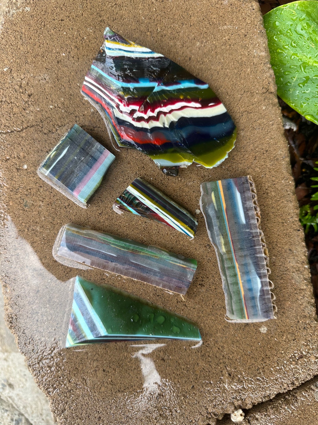 Lapidary Slab Lot. Rock Slabs. Raw Surfite Lot #25. Rock Hound ...