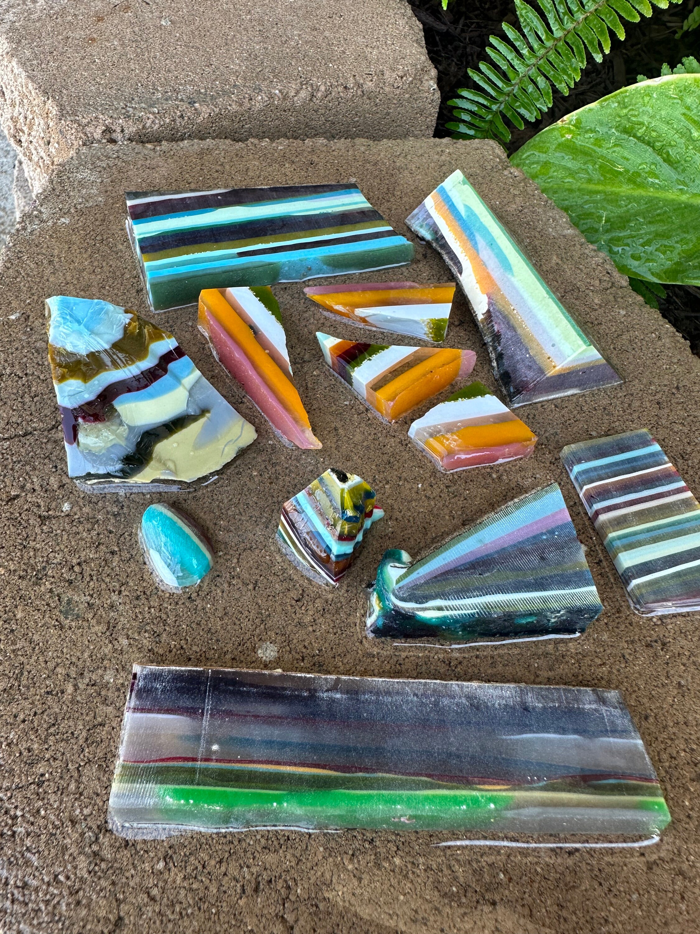 Lapidary Slab Lot. Rock Slabs. Raw Surfite Lot #A2. Rock Hound ...