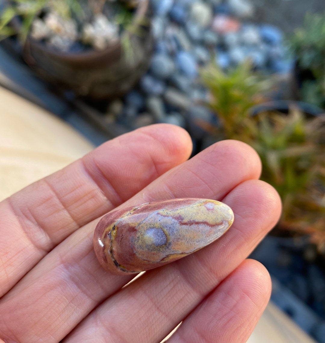 Natural Jasper. Scenic Jasper. Pastel Colored Stones. Landscape Jasper ...