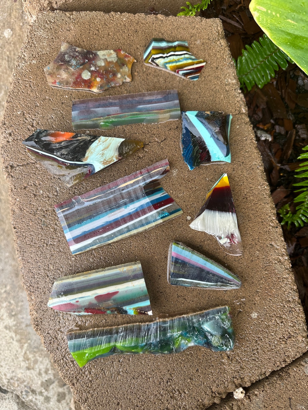 Lapidary Slab Lot. Rock Slabs. Raw Surfite Lot #20. Rock Hound ...