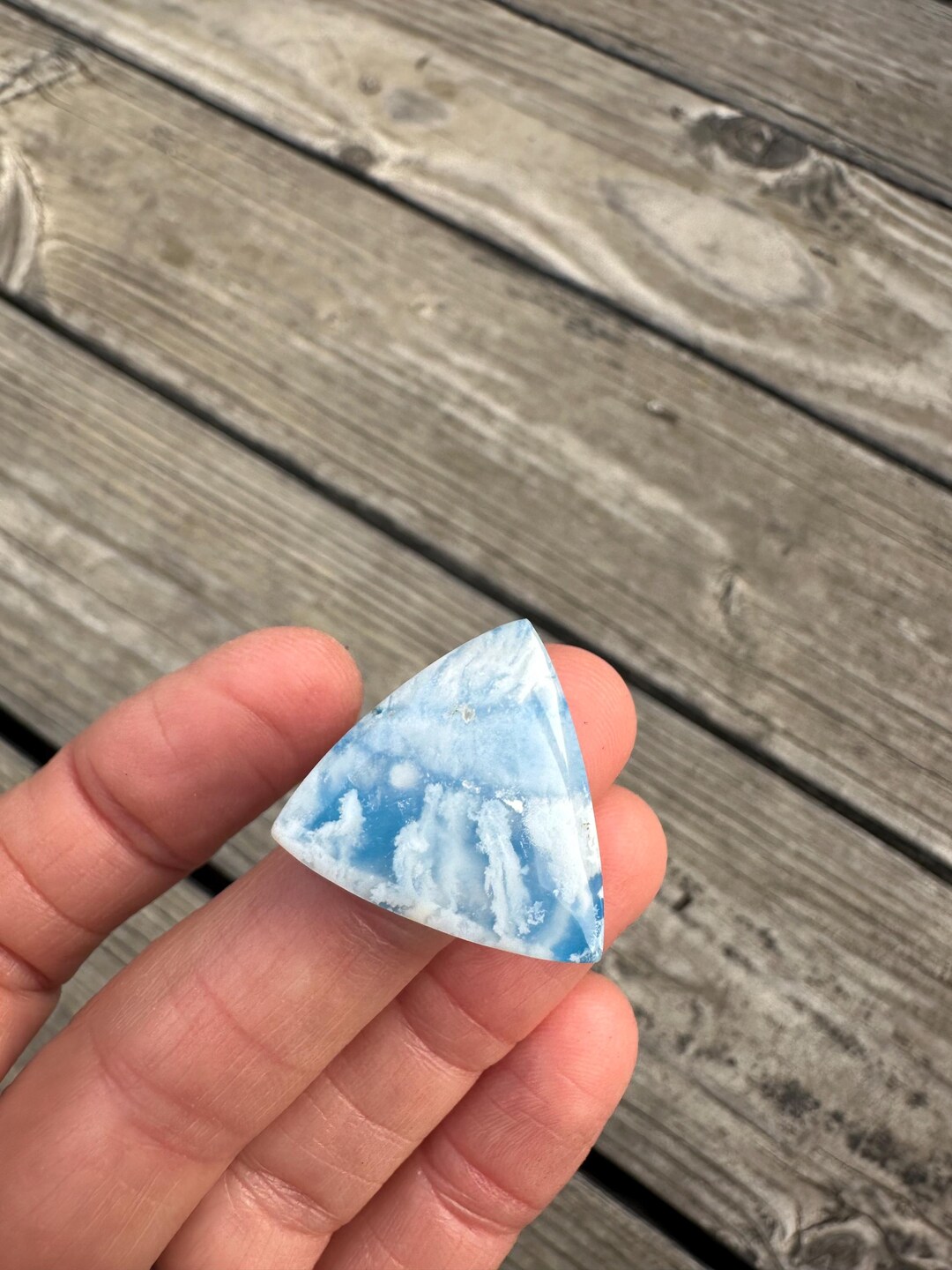 Triangle Plume Agate Doublet. Destash. Dendritic Stone. Plume Stones ...