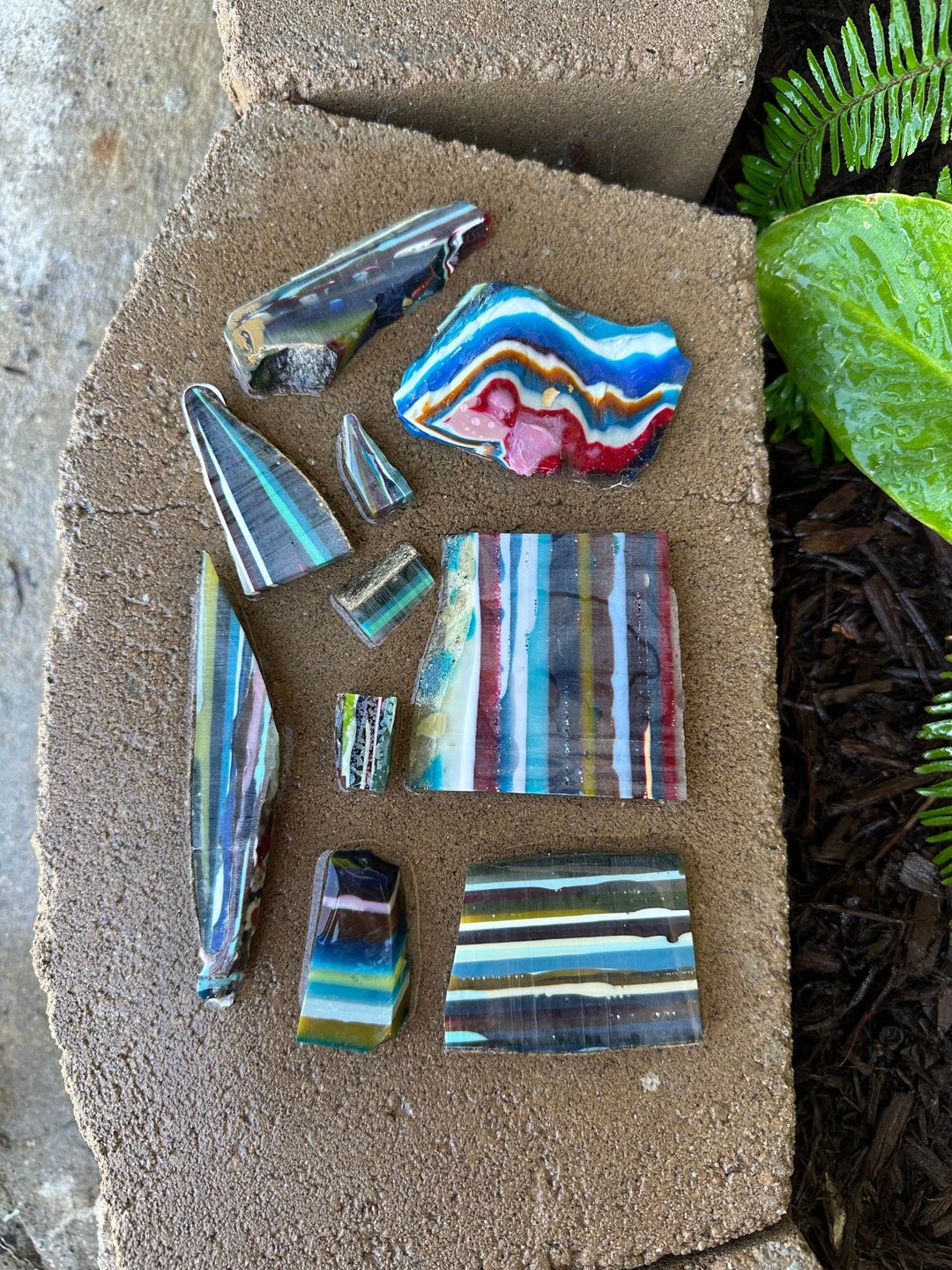 Lapidary Slab Lot. Rock Slabs. Raw Surfite Lot #A10. Rock Hound ...