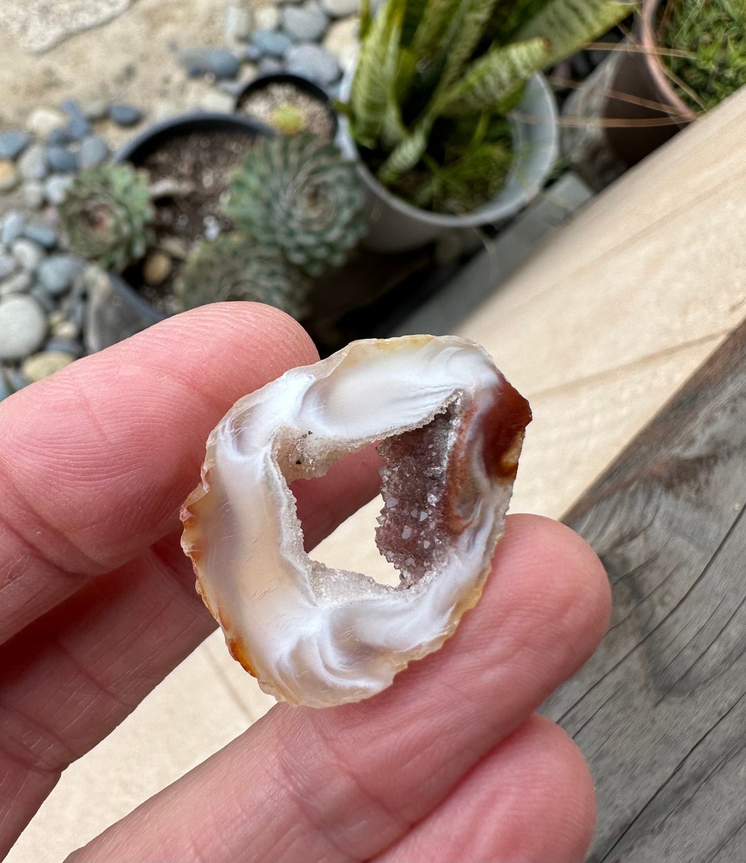 Drusy Geode Slice. Brazillian Oco Slice. Geode. Oval Geode, Druzy ...