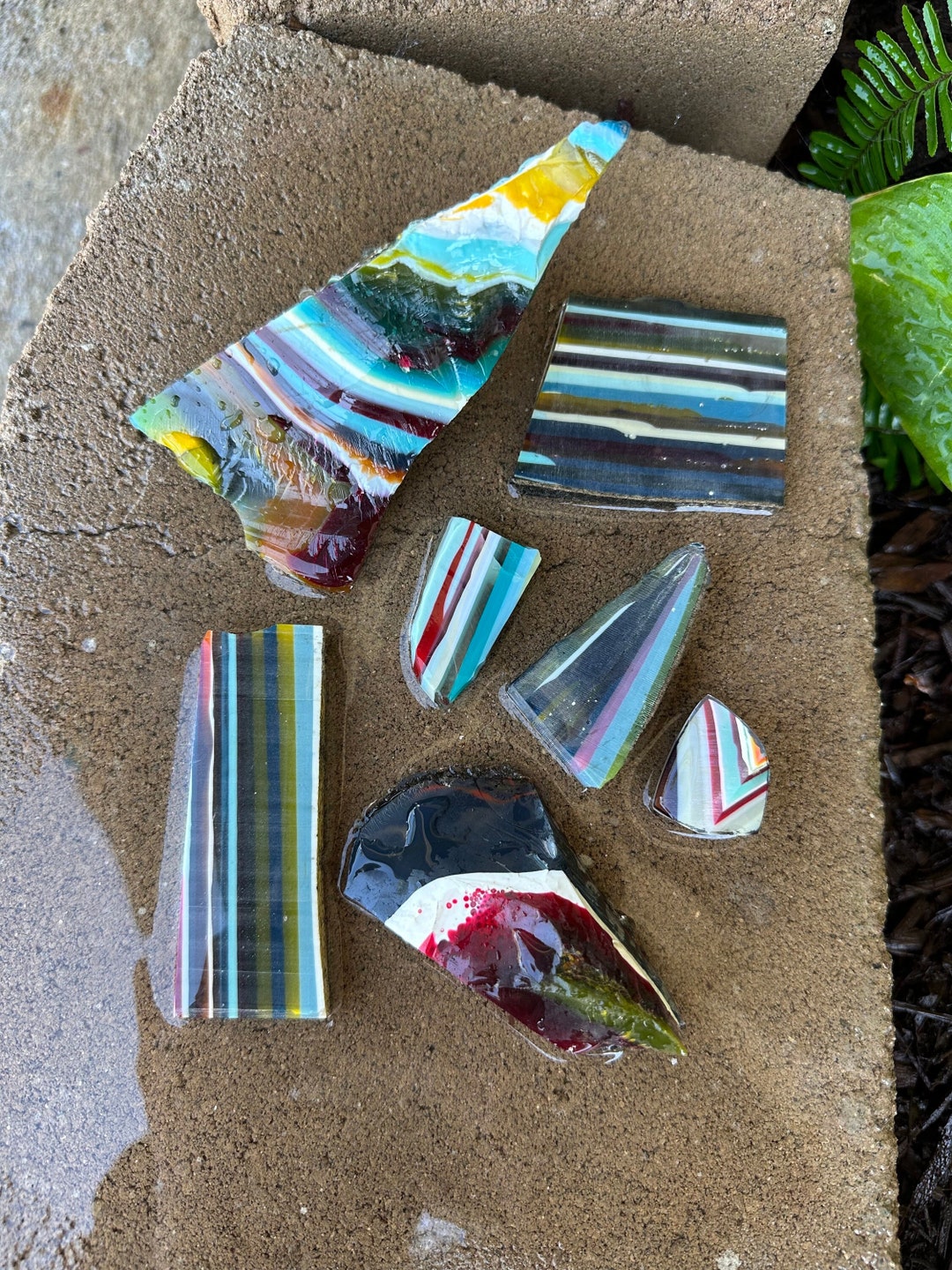 Lapidary Slab Lot. Rock Slabs. Raw Surfite Lot A13. Rock Hound ...