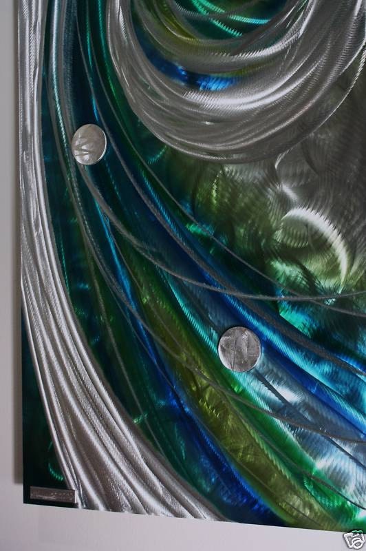 Alex Kovacs Abstract Galaxy Art Painting on Metal Wall - Etsy