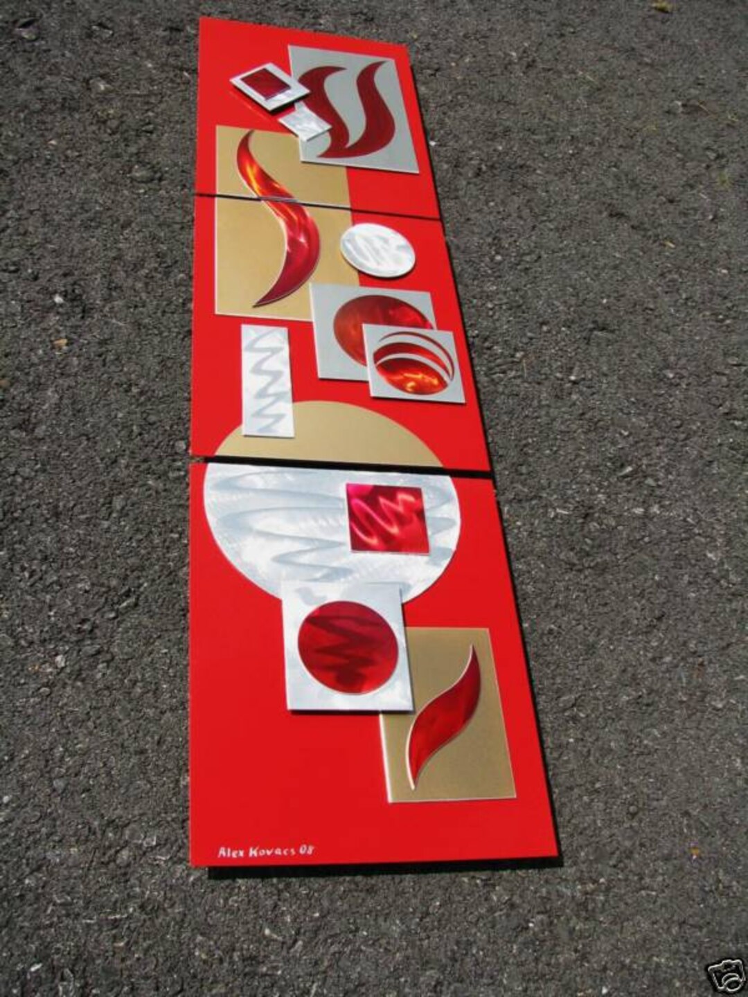 Alex Kovacs Original Art Metal Wall Sculpture Abstract Home Decor ...