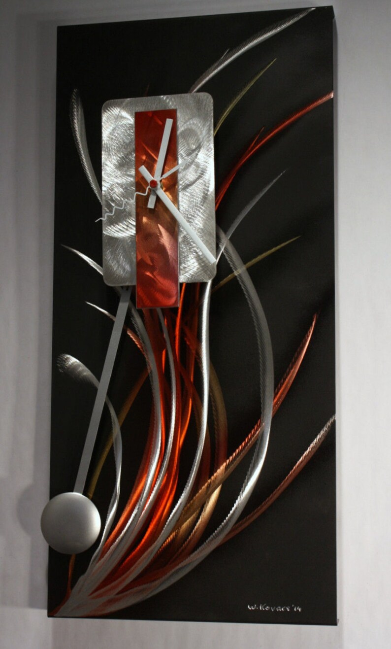 Alex Kovacs Painting on Metal Sculpture Modern Art Decor - Etsy