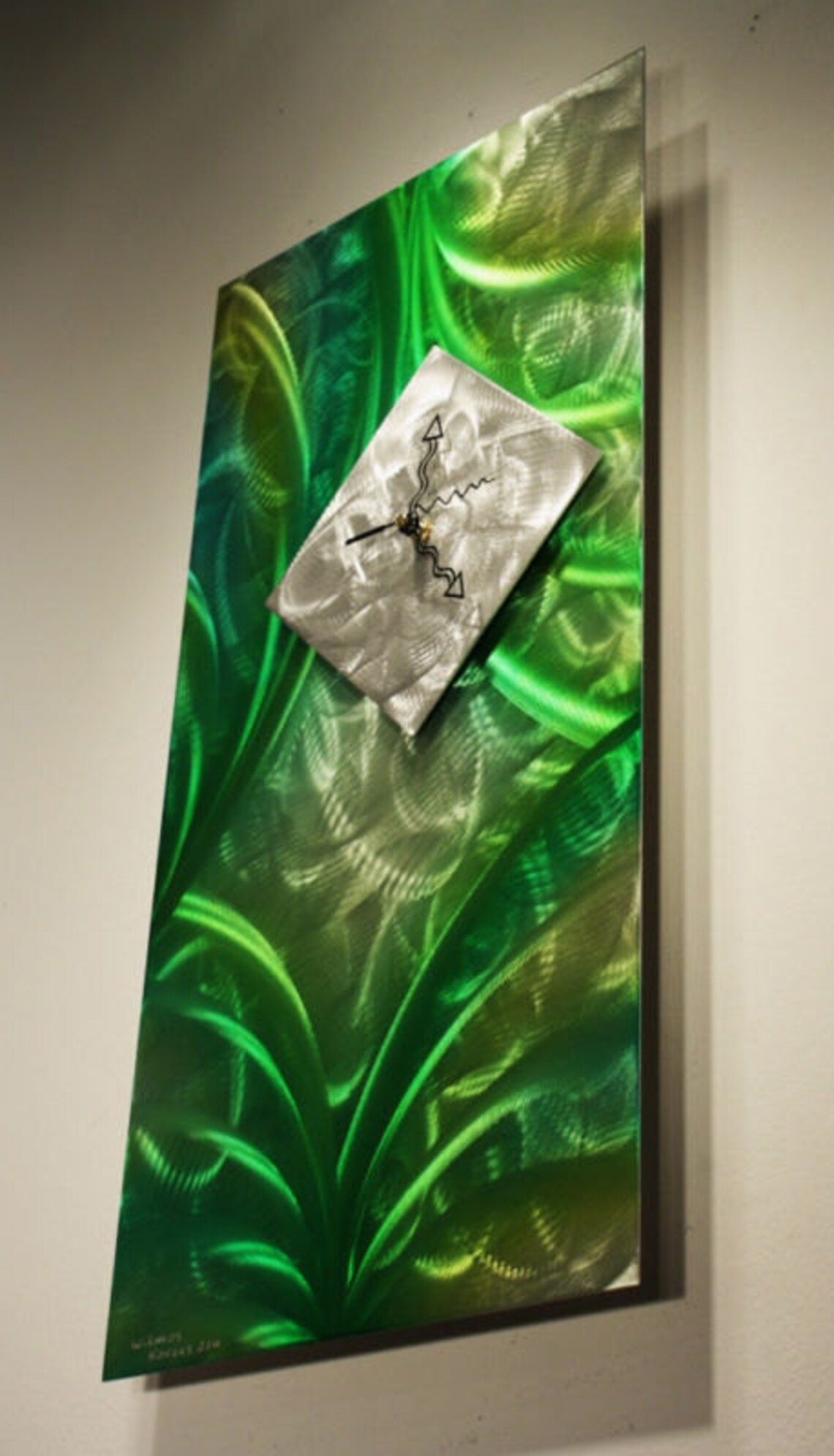 Alex Kovacs Abstract Painting on Metal Sculpture Home Decor - Etsy