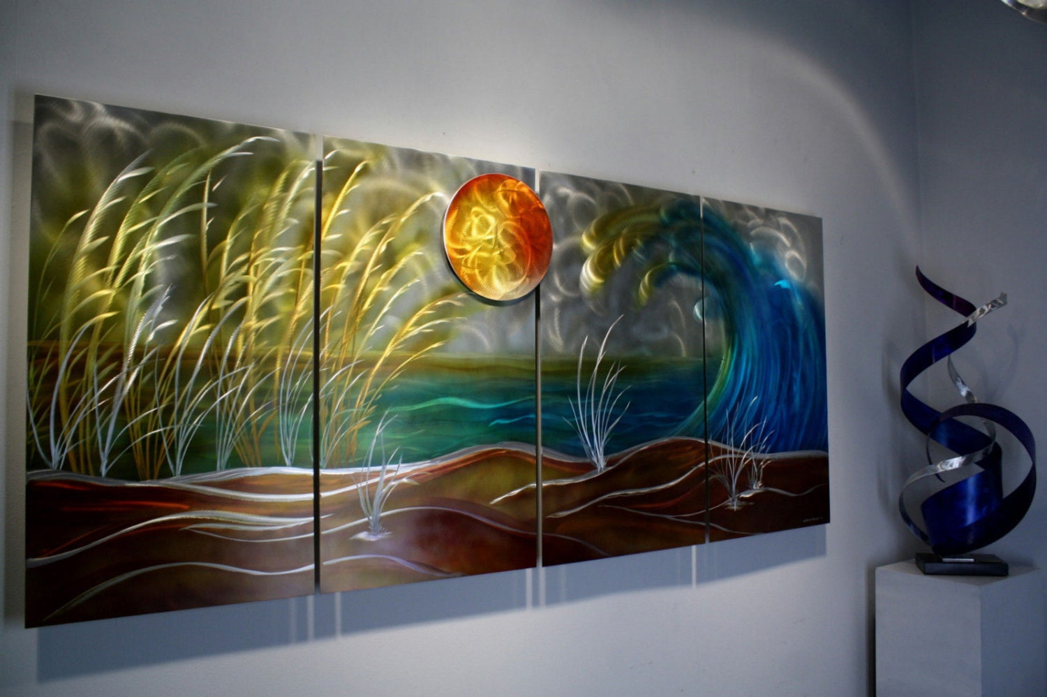 Alex Kovacs Original Art Metal Wall Sculpture Abstract Decor - Etsy