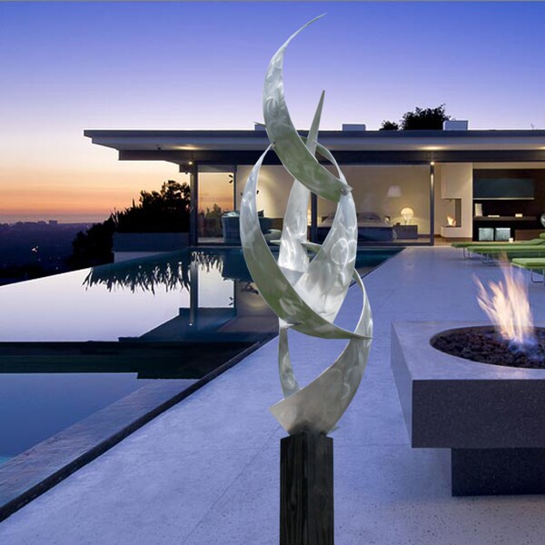 Outdoor Metal Sculpture - Etsy