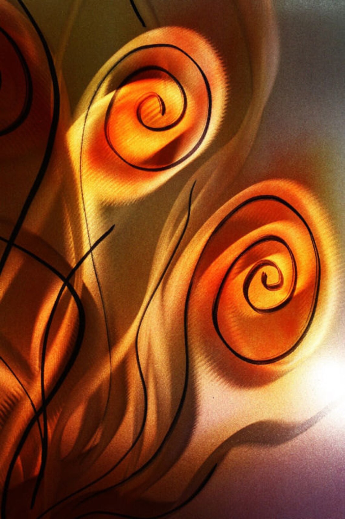 Alex Kovacs Metal Wall Art Sculpture Painting, Wall Decor, Home Decor ...