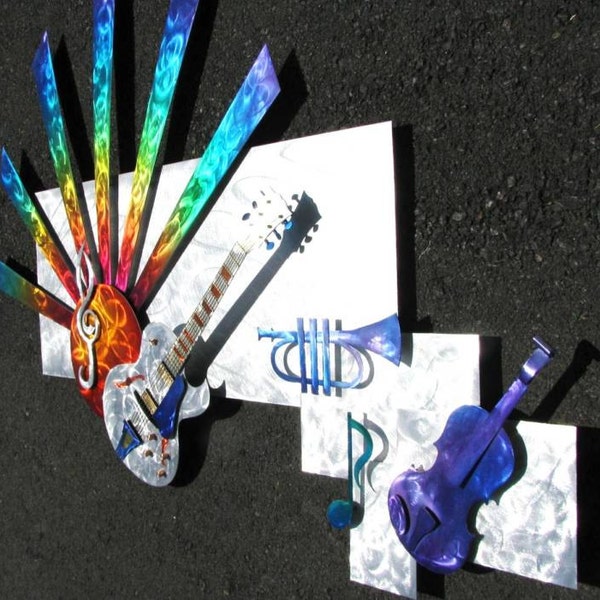 Abstract Guitar Art - Etsy
