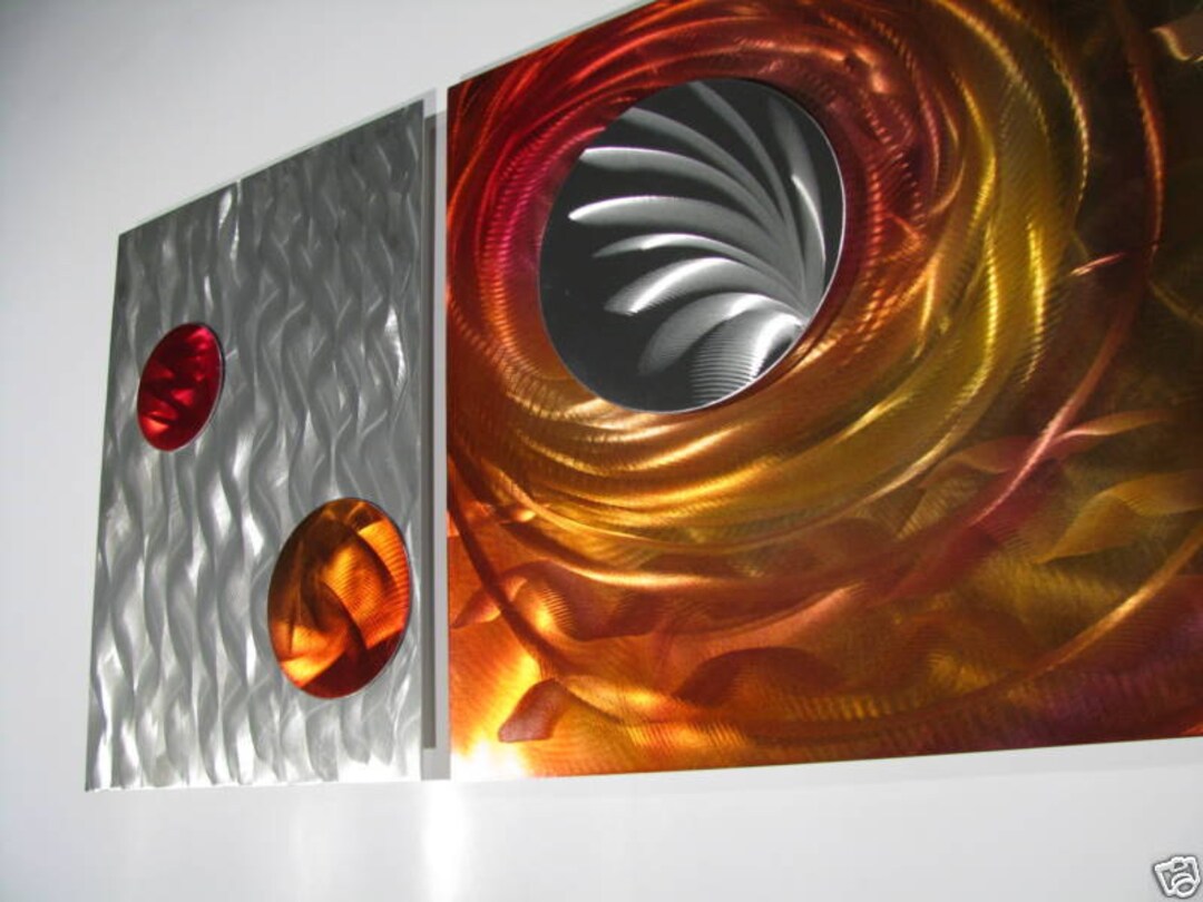Alex Kovacs Original Art Metal Wall Sculpture Abstract Home Decor ...