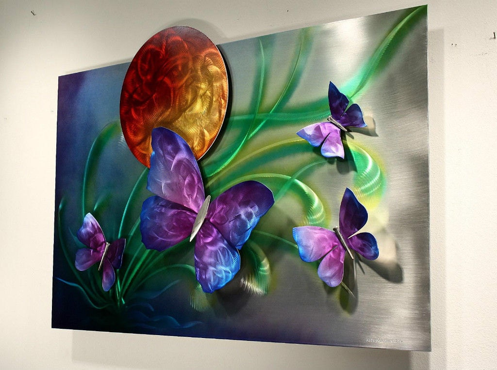 Alex Kovacs Original Art Metal Wall Sculpture Abstract Home Decor ...