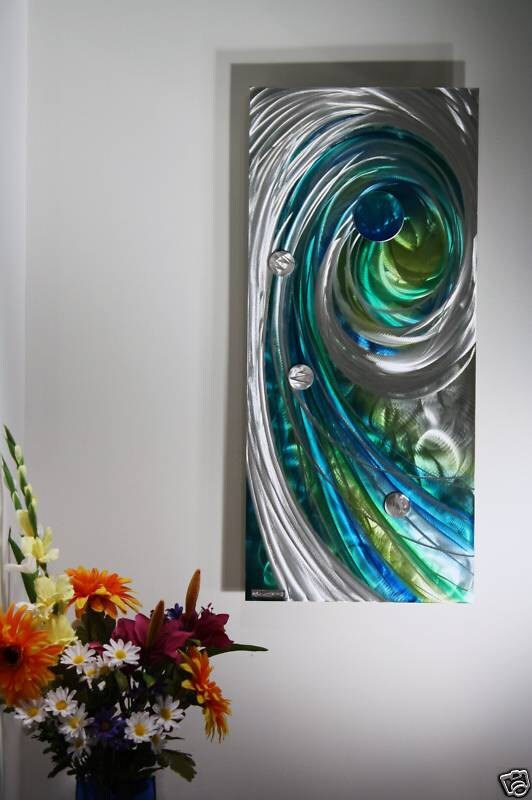Alex Kovacs Abstract Galaxy Art Painting on Metal Wall - Etsy