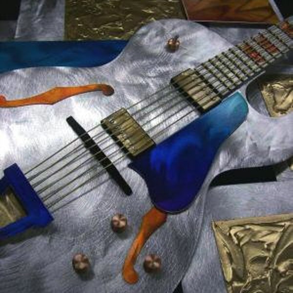 Abstract Guitar Art - Etsy