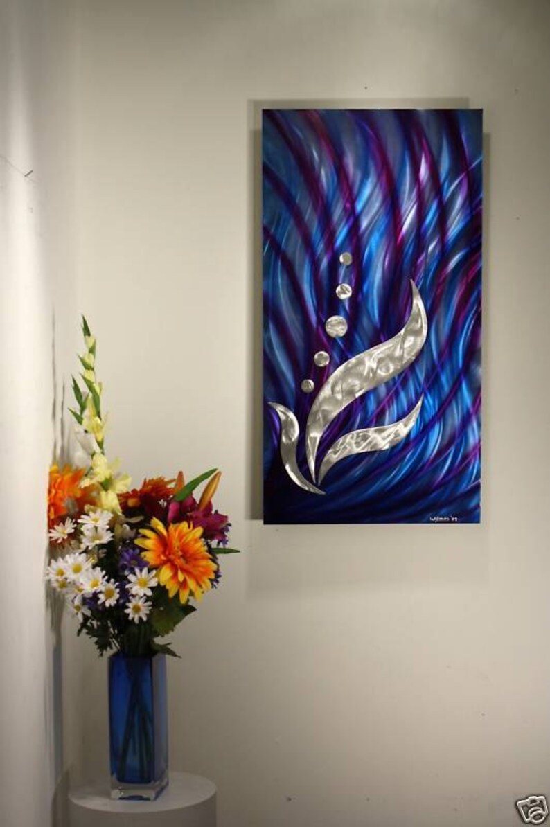 Alex Kovacs Metal Wall Art, Metal Wall Sculpture, Rainbow Art, Alex ...