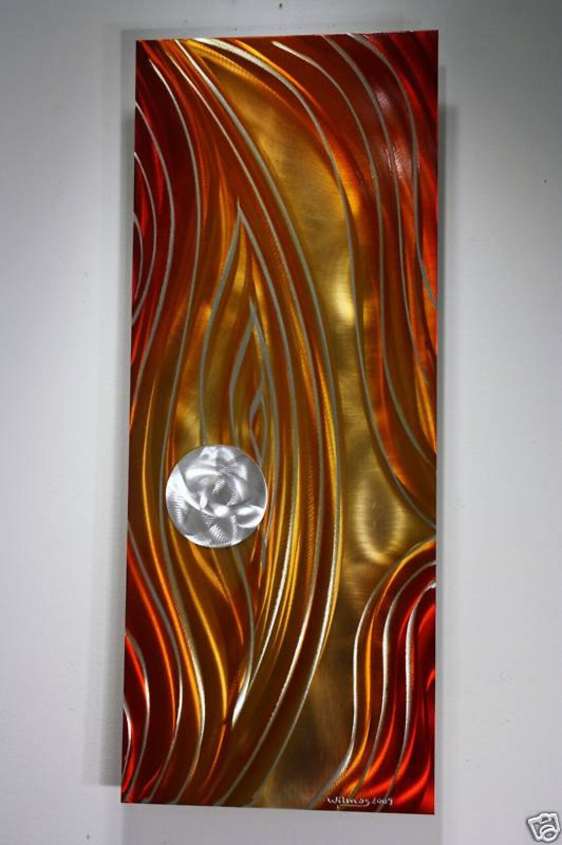 Alex Kovacs Abstract Metal Wall Sculpture Featuring - Etsy