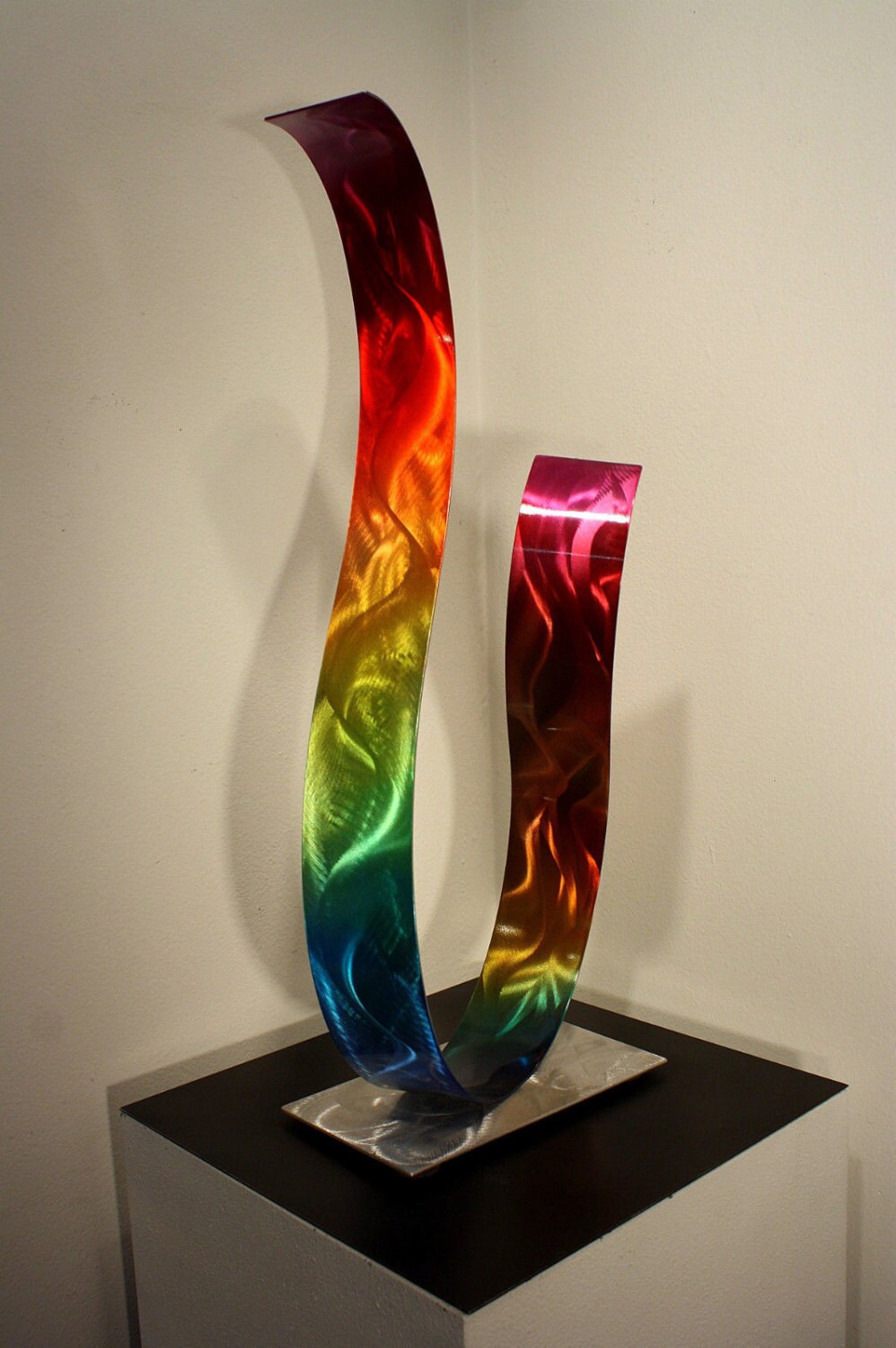 Alex Kovacs Modern Art Outdoor Indoor Decor Metal Abstract Desk ...