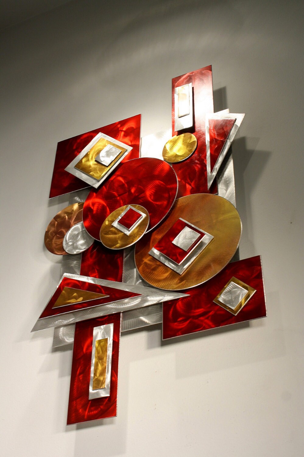 Alex Kovacs Original Art Metal Wall Sculpture Abstract Decor Painting ...