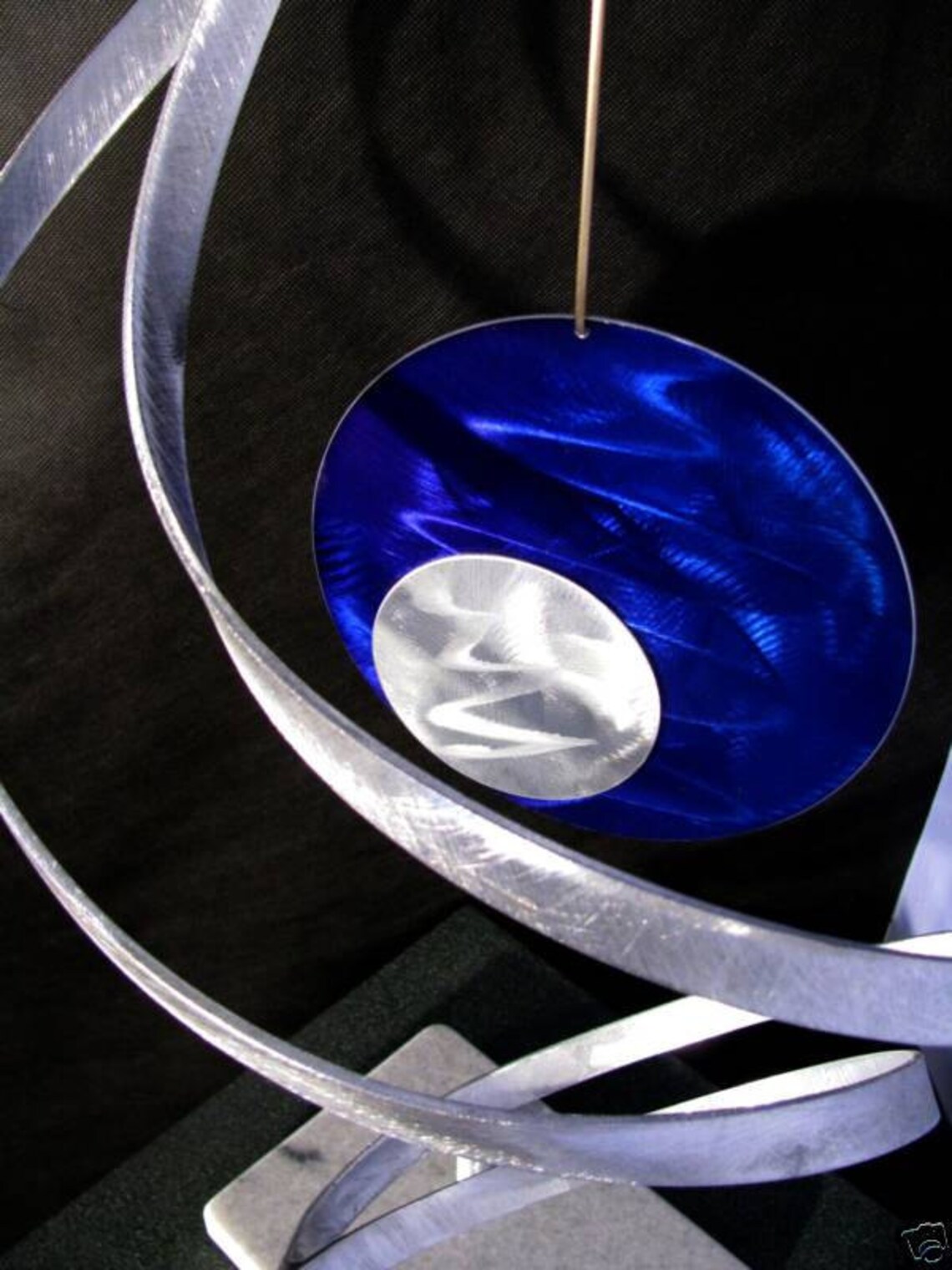 Metal Table Sculpture Abstract Art Decor, Modern Metal Table Desk ...