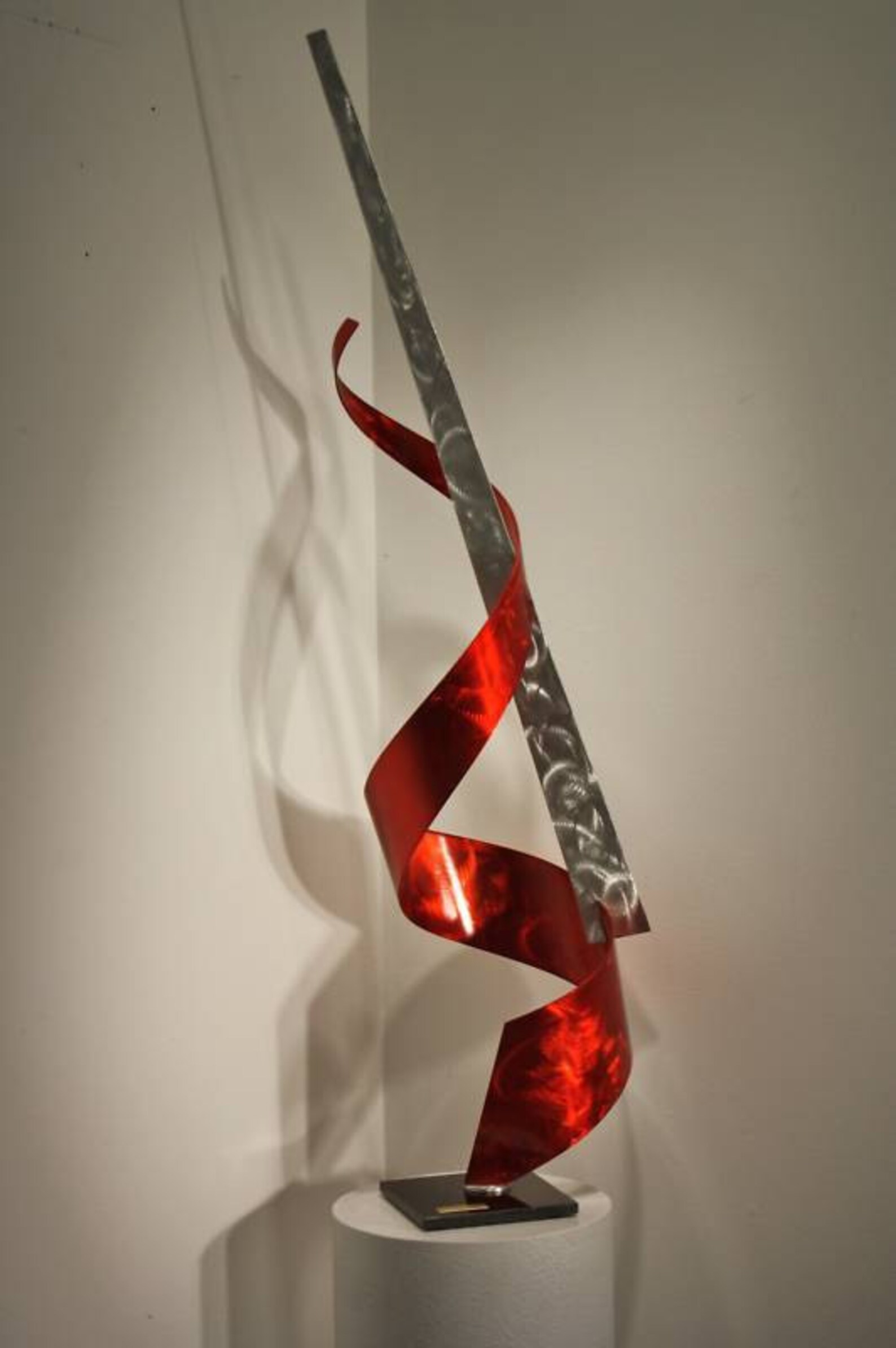 Abstract Metal Art Decor Sculpture Modern Table Metal - Etsy