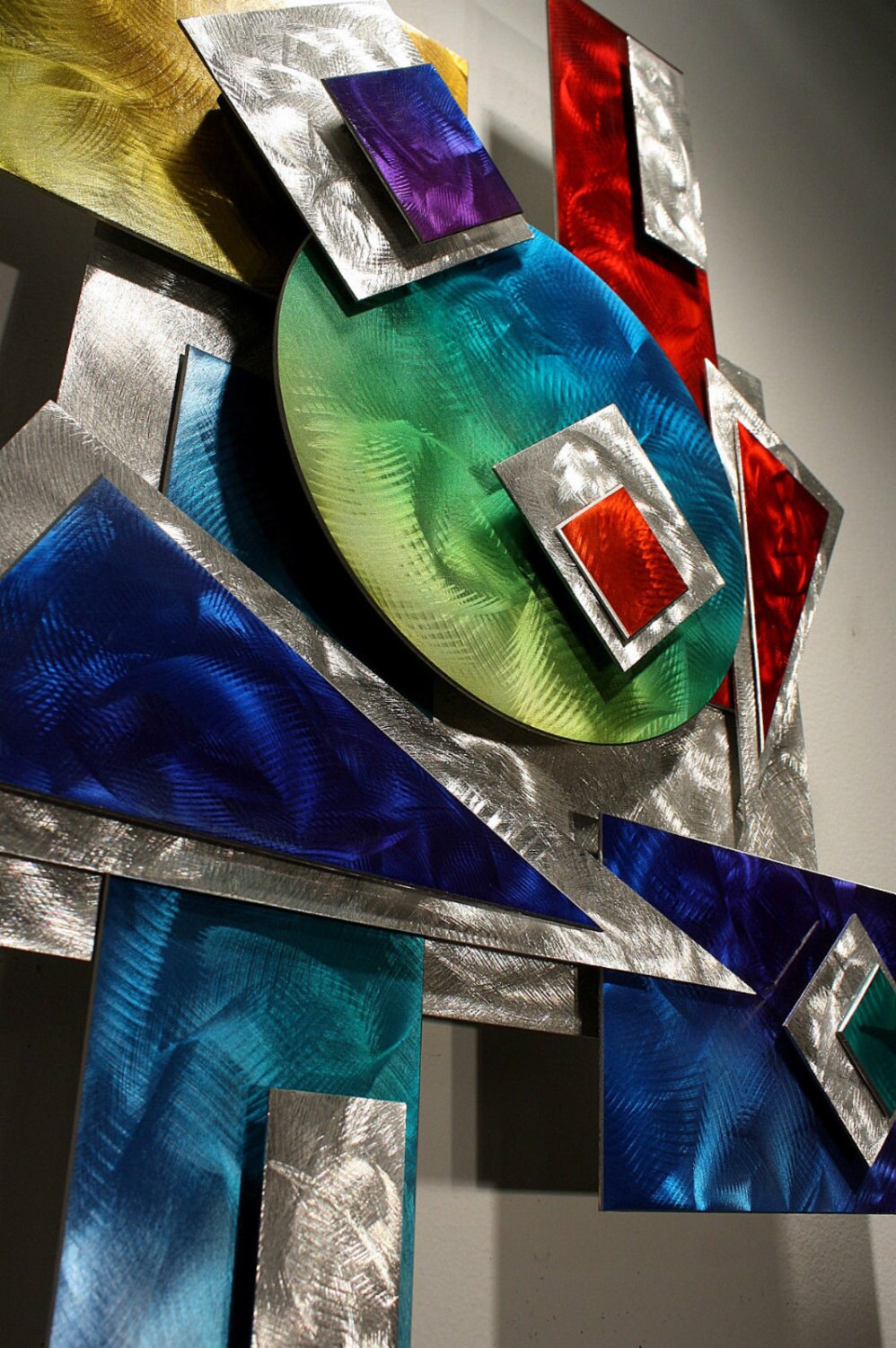 Metal Art Alex Kovacs Abstract Metal Wall Sculpture Original Modern Art ...