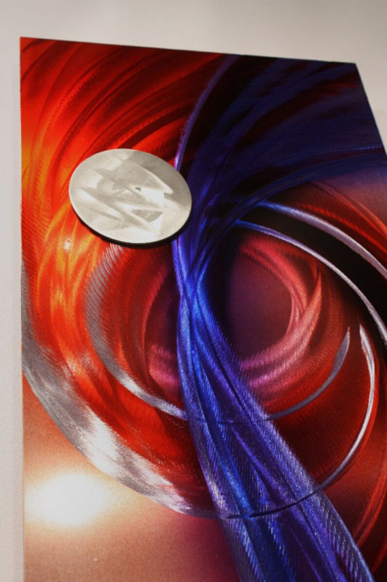 Alex Kovacs Metal Wall Art Sculpture, Abstract Modern Art, Metal Wall ...