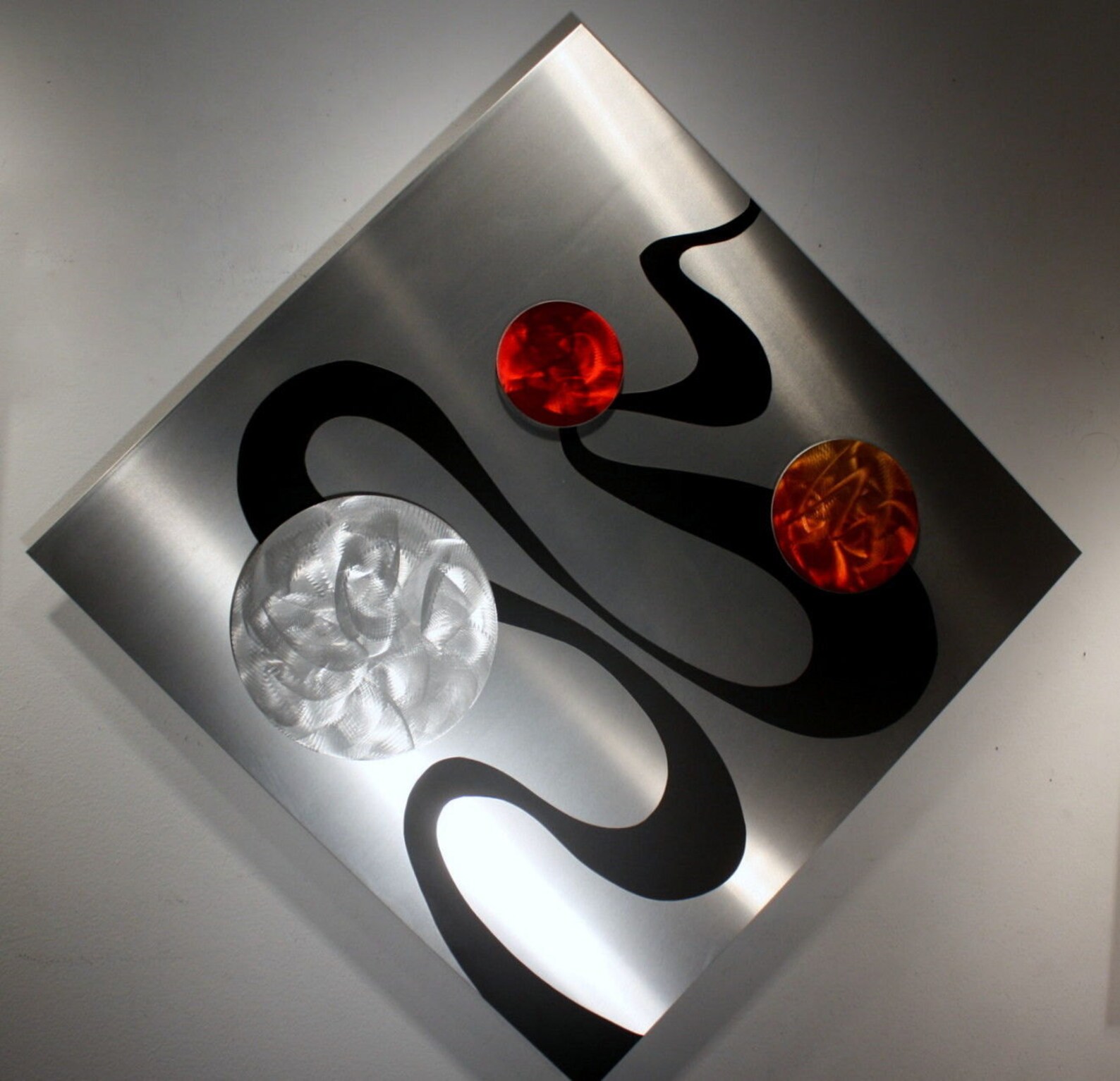 Alex Kovacs Modern Abstract Unique Metal Sculpture Rainbow Art - Etsy