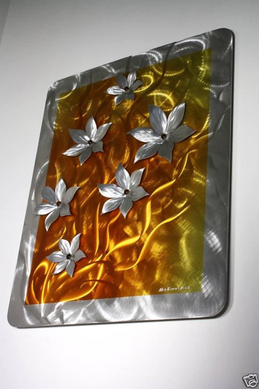 Alex Kovacs Original Art Metal Wall Sculpture Abstract Home Decor Painting AK57 - Etsy