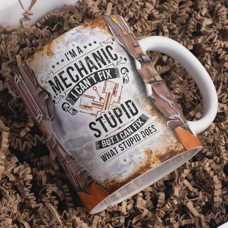 Auto Repair Garage Mug - Etsy