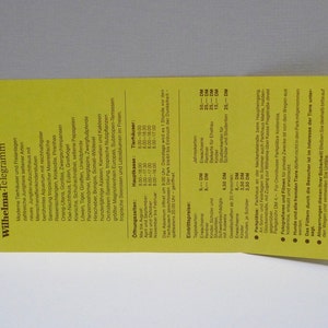 Wilhelma Zoo Stuttgart Guide Book & Foldout Map in German Plus Flyer ...