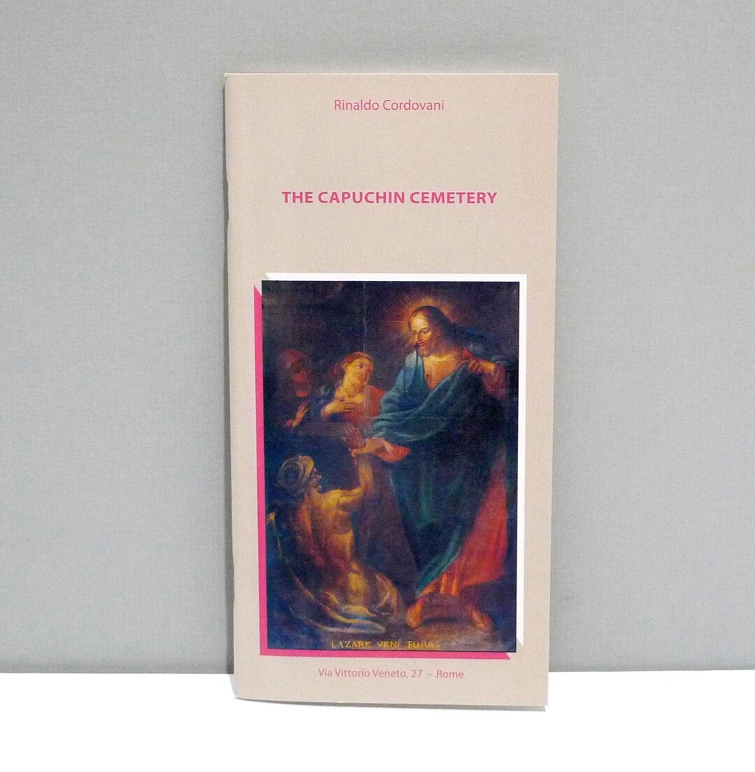 The Capuchin Cemetery Booklet by Rinaldo Cordovanti 40pgs Vintage Bone ...