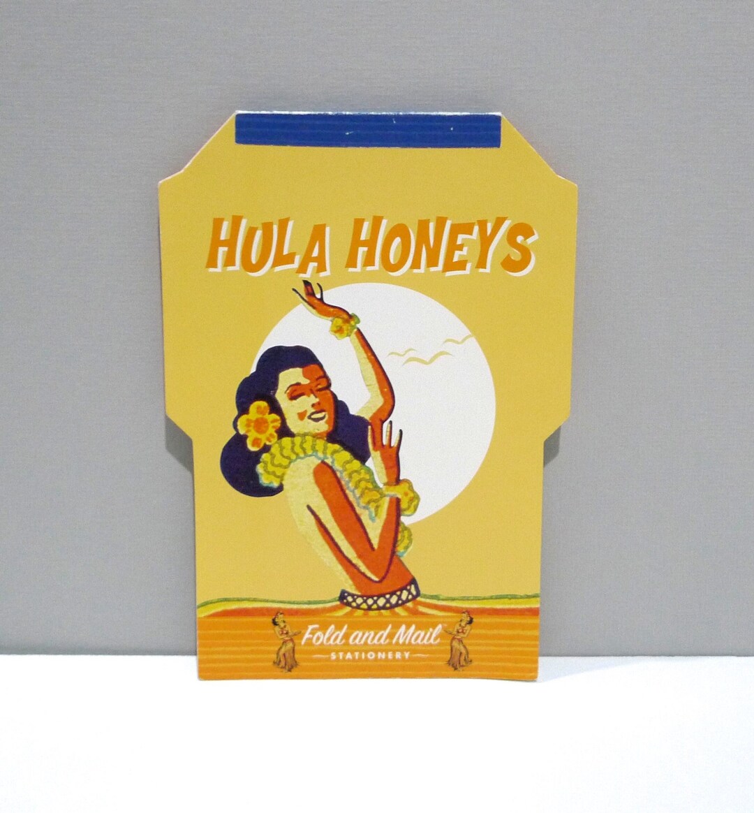 Hula Honeys Stationary Pad - 33 Sheets (fold and Mail) 2004 ...