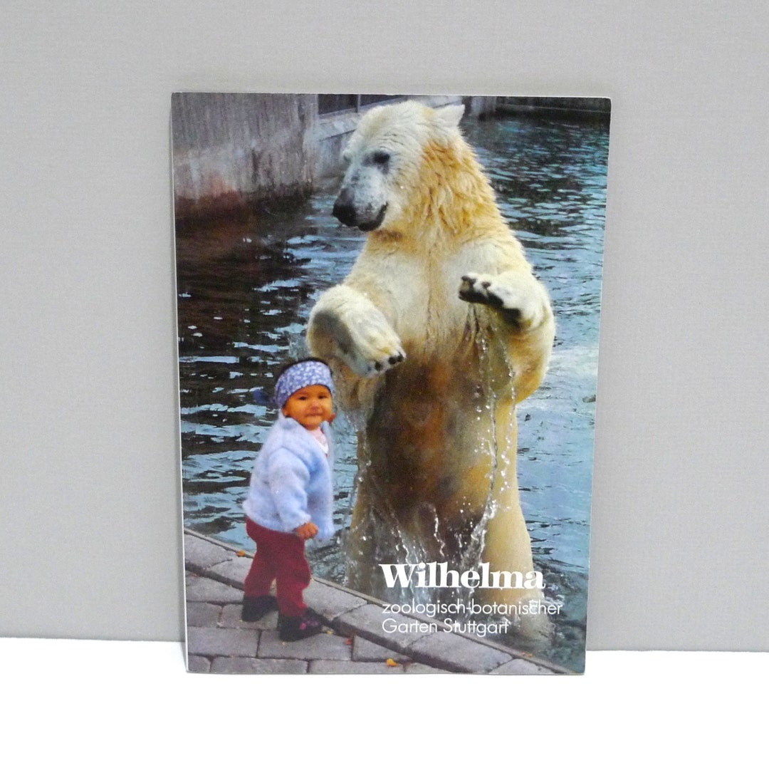 Wilhelma Zoo Stuttgart Guide Book & Foldout Map in German Plus Flyer ...